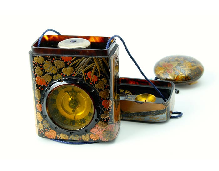 Turtle Shell Chiming Pocket Watch | Traditional Japanese Clocks ...