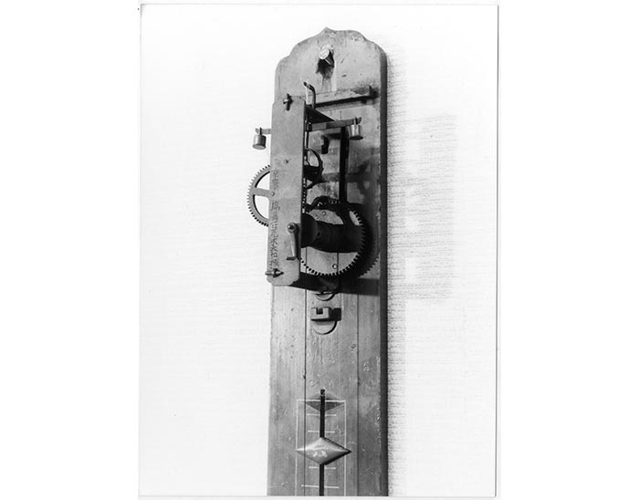 Early Pilar Clock with Single Foliot Balance | Traditional Japanese ...
